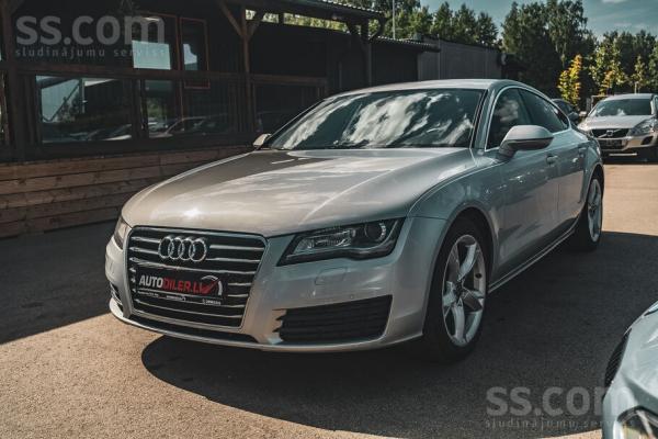 Pelēks Audi A7 Sportback 2012 Rīga, ar dzinēja tilpumu 3.00 L un nobraukumu 0 tūkst. km par 9990 €, foto 7 vietnē AUTOMOTO.COM.LV