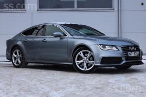 Pelēks Audi A7 Sportback 2013 Rīga, ar dzinēja tilpumu 3.00 L un nobraukumu 0 tūkst. km par 13995 €, foto 3 vietnē AUTOMOTO.COM.LV