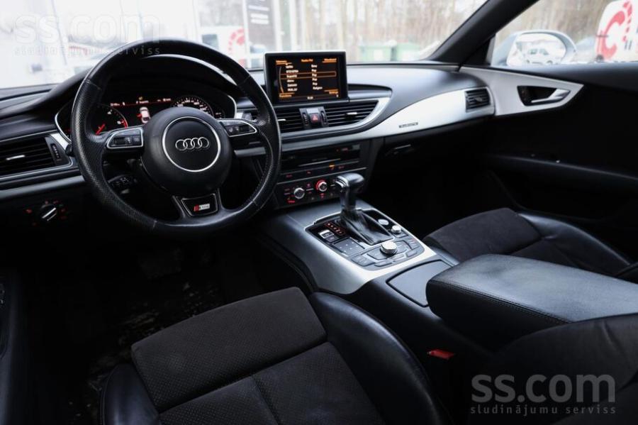 Pelēks Audi A7 Sportback 2013 Rīga, ar dzinēja tilpumu 3.00 L un nobraukumu 0 tūkst. km par 13995 €, foto 10 vietnē AUTOMOTO.COM.LV