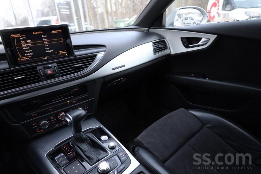 Pelēks Audi A7 Sportback 2013 Rīga, ar dzinēja tilpumu 3.00 L un nobraukumu 0 tūkst. km par 13995 €, foto 11 vietnē AUTOMOTO.COM.LV