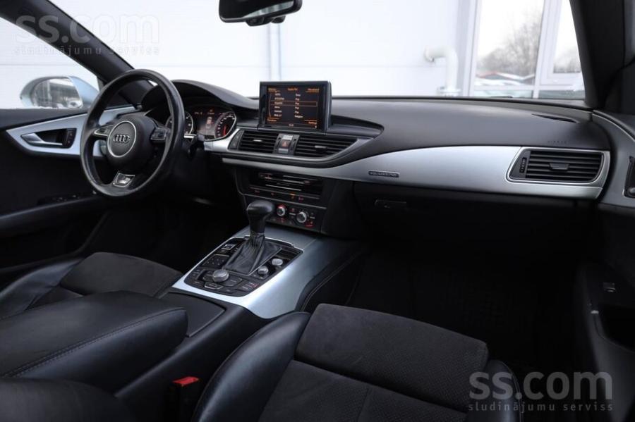 Pelēks Audi A7 Sportback 2013 Rīga, ar dzinēja tilpumu 3.00 L un nobraukumu 0 tūkst. km par 13995 €, foto 14 vietnē AUTOMOTO.COM.LV