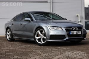 Pelēks Audi A7 Sportback 2013 Rīga, ar dzinēja tilpumu 3.00 L un nobraukumu 0 tūkst. km par 11995 €, foto 4 vietnē AUTOMOTO.COM.LV