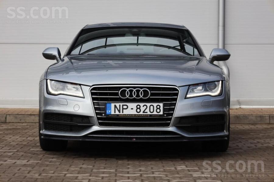 Pelēks Audi A7 Sportback 2013 Rīga, ar dzinēja tilpumu 3.00 L un nobraukumu 0 tūkst. km par 11995 €, foto 5 vietnē AUTOMOTO.COM.LV