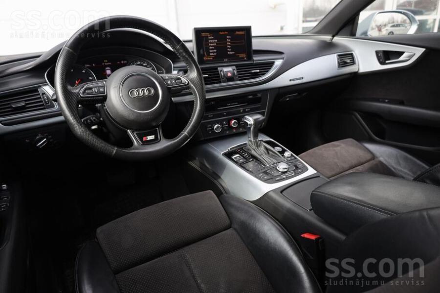 Pelēks Audi A7 Sportback 2013 Rīga, ar dzinēja tilpumu 3.00 L un nobraukumu 0 tūkst. km par 11995 €, foto 10 vietnē AUTOMOTO.COM.LV