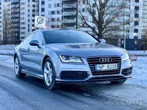 Pelēks Audi A7 Sportback 2013 Rīga, ar dzinēja tilpumu 3.00 L un nobraukumu 274 tūkst. km par 14650 €, foto 8 vietnē AUTOMOTO.COM.LV