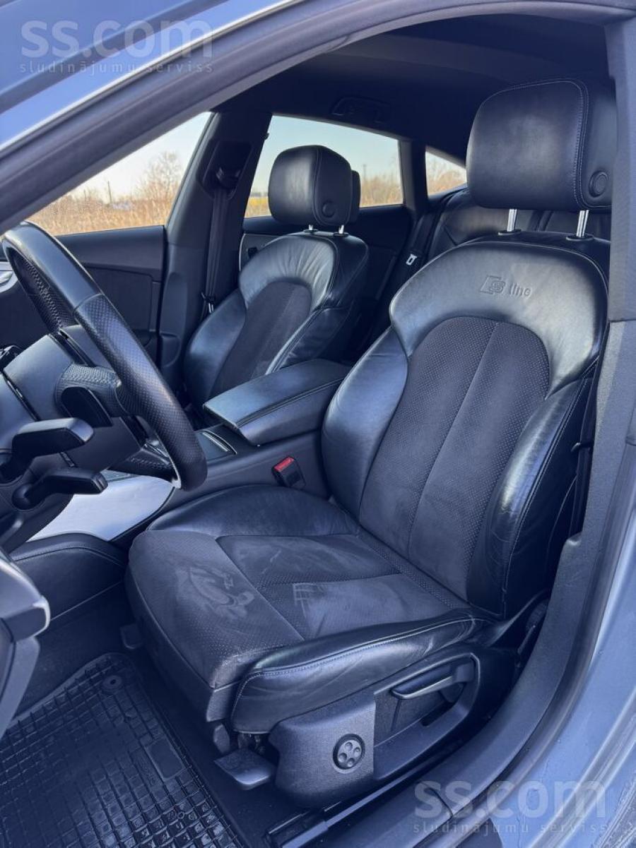 Pelēks Audi A7 Sportback 2013 Rīga, ar dzinēja tilpumu 3.00 L un nobraukumu 274 tūkst. km par 14650 €, foto 12 vietnē AUTOMOTO.COM.LV