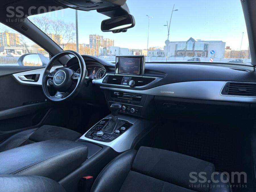 Pelēks Audi A7 Sportback 2013 Rīga, ar dzinēja tilpumu 3.00 L un nobraukumu 274 tūkst. km par 14650 €, foto 16 vietnē AUTOMOTO.COM.LV