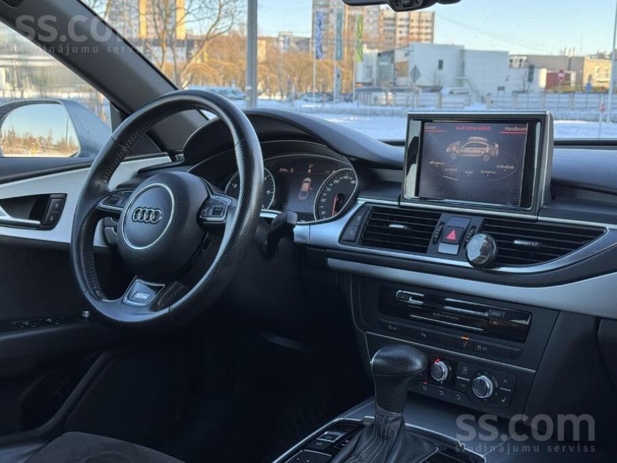 Pelēks Audi A7 Sportback 2013 Rīga, ar dzinēja tilpumu 3.00 L un nobraukumu 274 tūkst. km par 14650 €, foto 17 vietnē AUTOMOTO.COM.LV