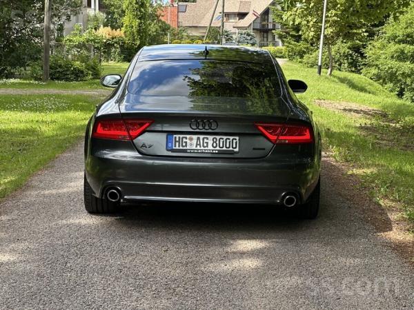 Pelēks Audi A7 Sportback 2013 Talsi, ar dzinēja tilpumu 3.00 L un nobraukumu 186 tūkst. km par 13470 €, foto 3 vietnē AUTOMOTO.COM.LV