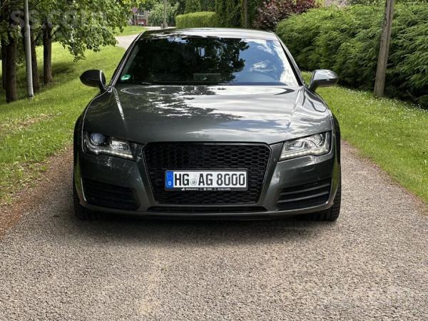 Pelēks Audi A7 Sportback 2013 Talsi, ar dzinēja tilpumu 3.00 L un nobraukumu 186 tūkst. km par 13470 €, foto 6 vietnē AUTOMOTO.COM.LV