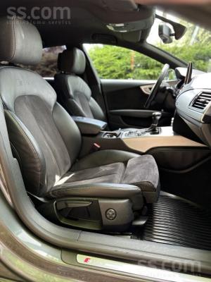 Pelēks Audi A7 Sportback 2013 Talsi, ar dzinēja tilpumu 3.00 L un nobraukumu 186 tūkst. km par 13470 €, foto 22 vietnē AUTOMOTO.COM.LV