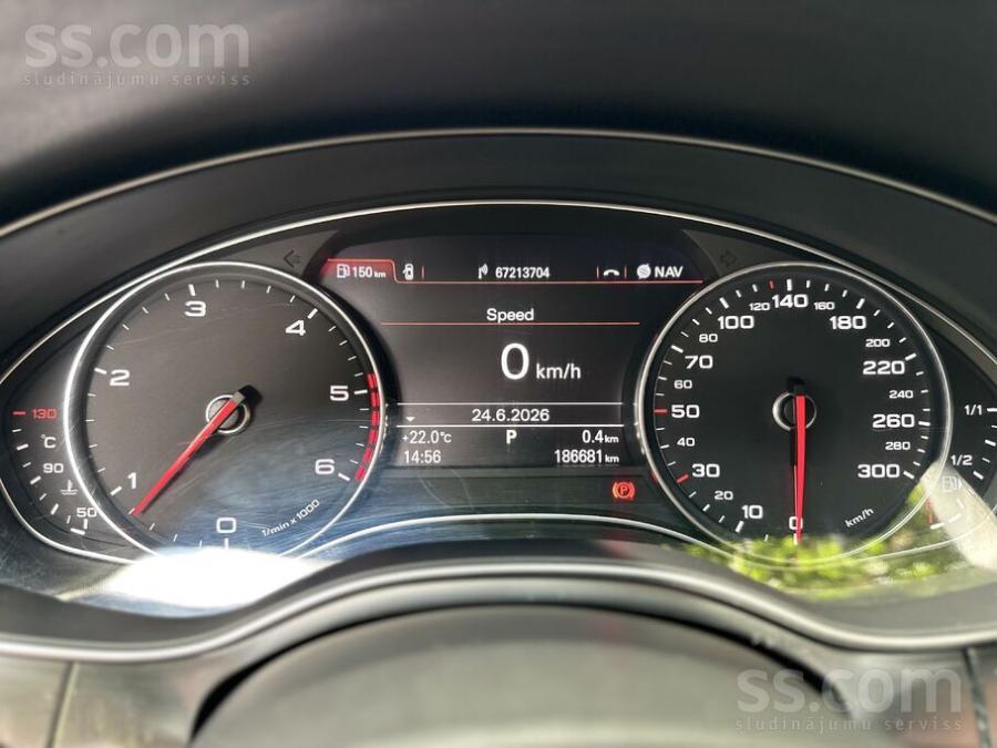 Pelēks Audi A7 Sportback 2013 Talsi, ar dzinēja tilpumu 3.00 L un nobraukumu 186 tūkst. km par 13470 €, foto 26 vietnē AUTOMOTO.COM.LV