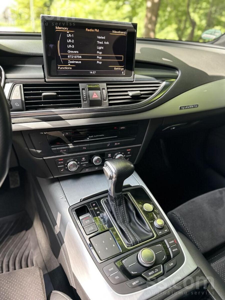 Pelēks Audi A7 Sportback 2013 Talsi, ar dzinēja tilpumu 3.00 L un nobraukumu 186 tūkst. km par 13470 €, foto 27 vietnē AUTOMOTO.COM.LV
