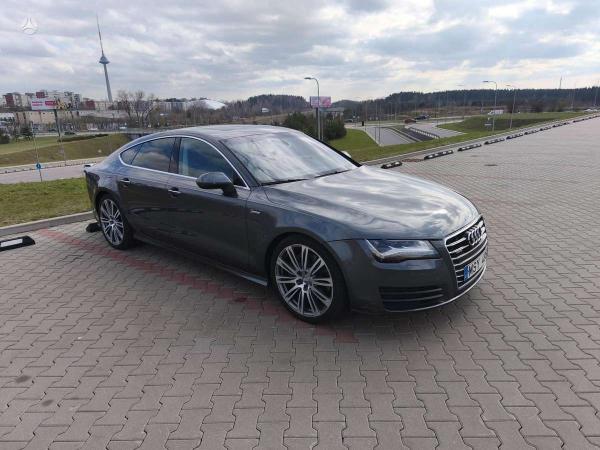 Audi A7 Sportback 2013 Viļņa vietnē Pelēks Audi A7 Sportback 2013 Viļņa, ar dzinēja tilpumu 3.00 L un nobraukumu 224 tūkst. km par 9700 €, foto 4 vietnē AUTOMOTO.COM.LV