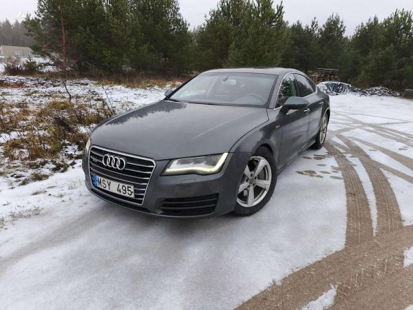 Audi A7 Sportback 2013 Viļņa vietnē Pelēks Audi A7 Sportback 2013 Viļņa, ar dzinēja tilpumu 3.00 L un nobraukumu 224 tūkst. km par 9700 €, foto 11 vietnē AUTOMOTO.COM.LV