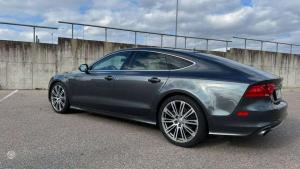 Pelēks Audi A7 Sportback 2013 Viļņa, ar dzinēja tilpumu 3.00 L un nobraukumu 224 tūkst. km par 9700 €, foto 14 vietnē AUTOMOTO.COM.LV