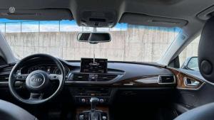 Pelēks Audi A7 Sportback 2013 Viļņa, ar dzinēja tilpumu 3.00 L un nobraukumu 224 tūkst. km par 9700 €, foto 16 vietnē AUTOMOTO.COM.LV