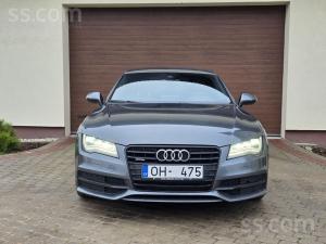 Pelēks Audi A7 Sportback 2014 Rīga, ar dzinēja tilpumu 3.00 L un nobraukumu 299 tūkst. km par 13950 €, foto 2 vietnē AUTOMOTO.COM.LV
