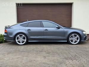 Pelēks Audi A7 Sportback 2014 Rīga, ar dzinēja tilpumu 3.00 L un nobraukumu 299 tūkst. km par 13950 €, foto 5 vietnē AUTOMOTO.COM.LV