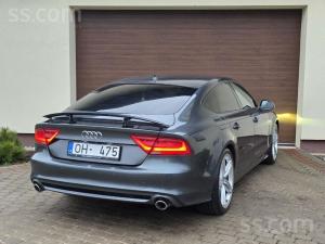 Pelēks Audi A7 Sportback 2014 Rīga, ar dzinēja tilpumu 3.00 L un nobraukumu 299 tūkst. km par 13950 €, foto 6 vietnē AUTOMOTO.COM.LV