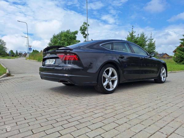 Pelēks Audi A7 Sportback 2015 Klaipėda, ar dzinēja tilpumu 3.00 L un nobraukumu 200 tūkst. km par 15800 €, foto 3 vietnē AUTOMOTO.COM.LV