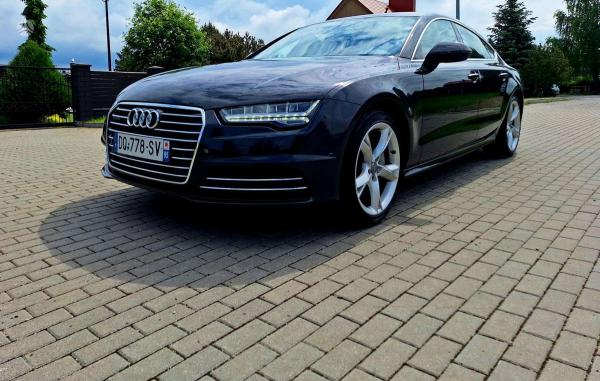 Pelēks Audi A7 Sportback 2015 Klaipėda, ar dzinēja tilpumu 3.00 L un nobraukumu 200 tūkst. km par 15700 €, foto 1 vietnē AUTOMOTO.COM.LV
