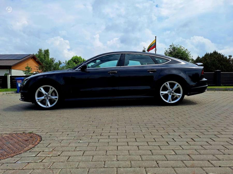 Pelēks Audi A7 Sportback 2015 Klaipėda, ar dzinēja tilpumu 3.00 L un nobraukumu 200 tūkst. km par 15700 €, foto 8 vietnē AUTOMOTO.COM.LV