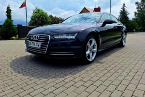 Grey Audi A7 Sportback 2015 in Klaipeda, with an engine capacity of 3.00 L and mileage of 200 thousand km for 15600 €, photo 3 on AUTOMOTO.COM.LV