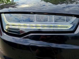 Grey Audi A7 Sportback 2015 in Klaipeda, with an engine capacity of 3.00 L and mileage of 200 thousand km for 15600 €, photo 10 on AUTOMOTO.COM.LV