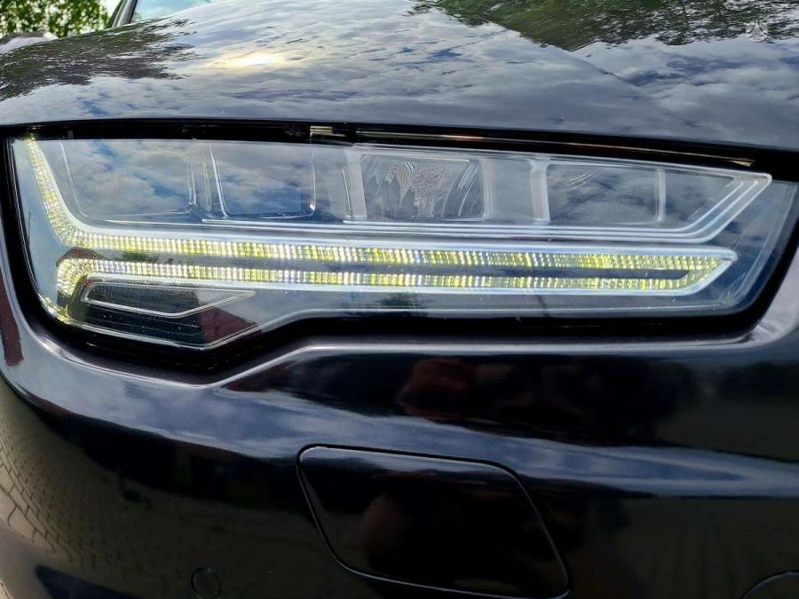 Grey Audi A7 Sportback 2015 in Klaipeda, with an engine capacity of 3.00 L and mileage of 200 thousand km for 15600 €, photo 10 on AUTOMOTO.COM.LV