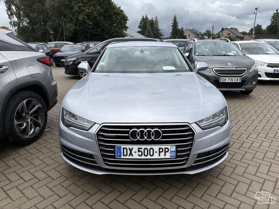Pelēks Audi A7 Sportback 2015 Tauragė, ar dzinēja tilpumu 2.90 L un nobraukumu 190 tūkst. km par 17500 €, foto 1 vietnē AUTOMOTO.COM.LV
