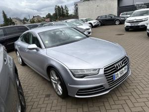Pelēks Audi A7 Sportback 2015 Tauragė, ar dzinēja tilpumu 2.90 L un nobraukumu 190 tūkst. km par 17500 €, foto 4 vietnē AUTOMOTO.COM.LV