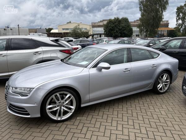 Pelēks Audi A7 Sportback 2015 Tauragė, ar dzinēja tilpumu 2.90 L un nobraukumu 190 tūkst. km par 17500 €, foto 5 vietnē AUTOMOTO.COM.LV