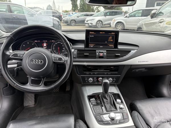 Pelēks Audi A7 Sportback 2015 Tauragė, ar dzinēja tilpumu 2.90 L un nobraukumu 190 tūkst. km par 17500 €, foto 9 vietnē AUTOMOTO.COM.LV