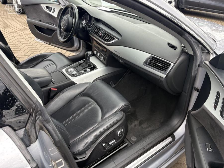Pelēks Audi A7 Sportback 2015 Tauragė, ar dzinēja tilpumu 2.90 L un nobraukumu 190 tūkst. km par 17500 €, foto 10 vietnē AUTOMOTO.COM.LV