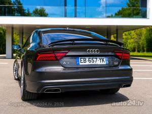 Grey Audi A7 Sportback 2016 in Tallinn, with an engine capacity of 3.00 L and mileage of 224 thousand km for 18998 €, photo 5 on AUTOMOTO.COM.LV