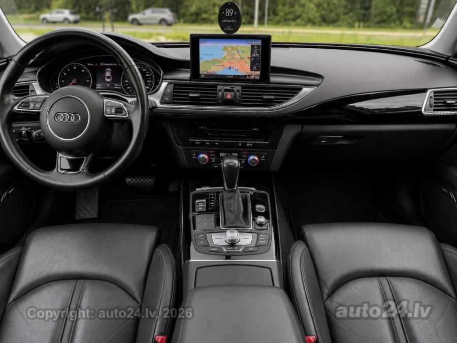 Grey Audi A7 Sportback 2016 in Tallinn, with an engine capacity of 3.00 L and mileage of 224 thousand km for 18998 €, photo 9 on AUTOMOTO.COM.LV