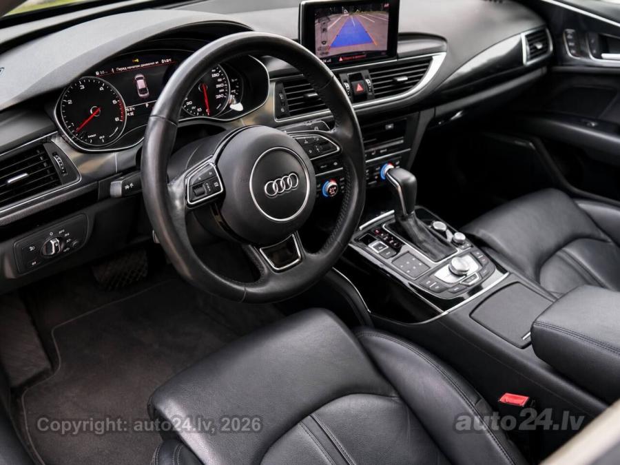 Grey Audi A7 Sportback 2016 in Tallinn, with an engine capacity of 3.00 L and mileage of 224 thousand km for 18998 €, photo 10 on AUTOMOTO.COM.LV