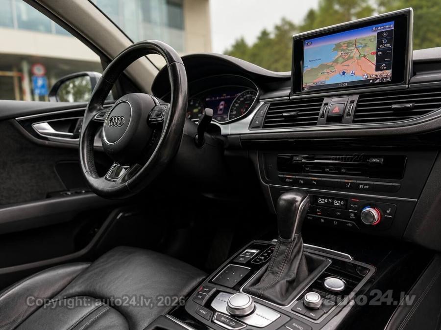 Grey Audi A7 Sportback 2016 in Tallinn, with an engine capacity of 3.00 L and mileage of 224 thousand km for 18998 €, photo 11 on AUTOMOTO.COM.LV
