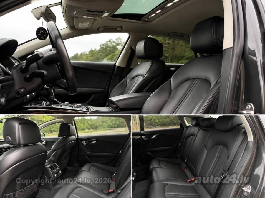 Grey Audi A7 Sportback 2016 in Tallinn, with an engine capacity of 3.00 L and mileage of 224 thousand km for 18998 €, photo 12 on AUTOMOTO.COM.LV