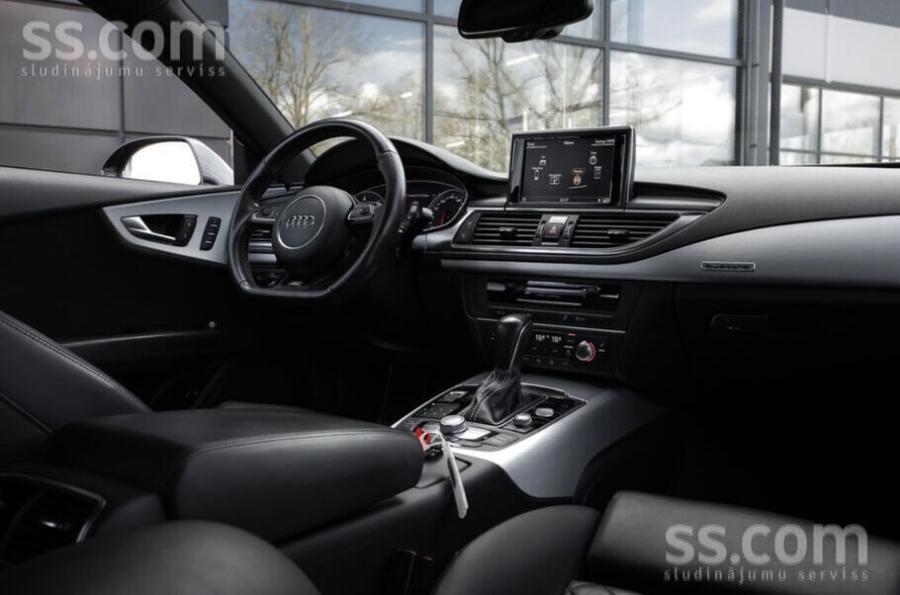 Pelēks Audi A7 Sportback 2017 Rīga, ar dzinēja tilpumu 3.00 L un nobraukumu 215 tūkst. km par 19000 €, foto 15 vietnē AUTOMOTO.COM.LV