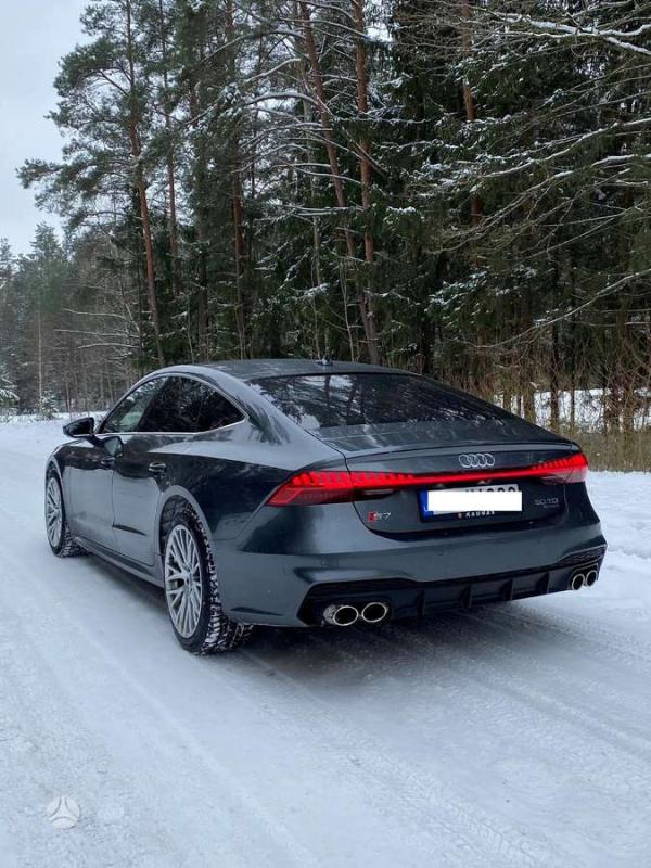 Pelēks Audi A7 Sportback 2018 Kauņa, ar dzinēja tilpumu 3.00 L un nobraukumu 174 tūkst. km par 38900 €, foto 2 vietnē AUTOMOTO.COM.LV