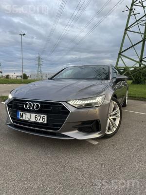 Grey Audi A7 Sportback 2018 in Riga, with an engine capacity of 3.00 L and mileage of 155 thousand km for 32000 €, photo 6 on AUTOMOTO.COM.LV