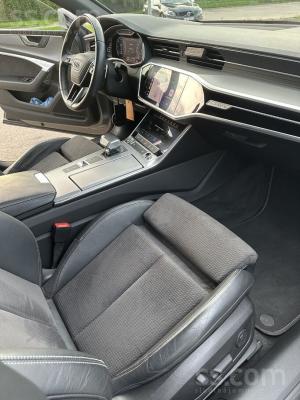 Grey Audi A7 Sportback 2018 in Riga, with an engine capacity of 3.00 L and mileage of 155 thousand km for 32000 €, photo 14 on AUTOMOTO.COM.LV
