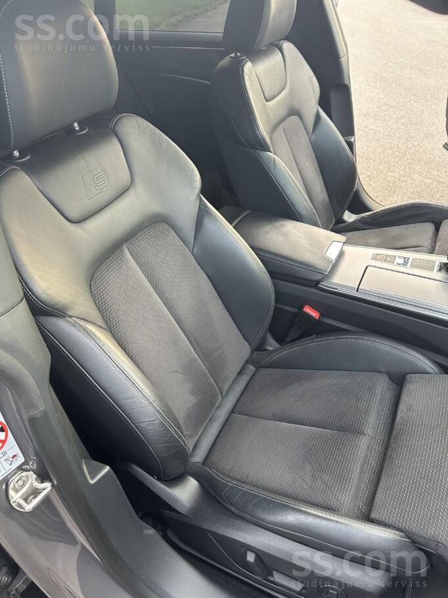 Grey Audi A7 Sportback 2018 in Riga, with an engine capacity of 3.00 L and mileage of 155 thousand km for 32000 €, photo 16 on AUTOMOTO.COM.LV