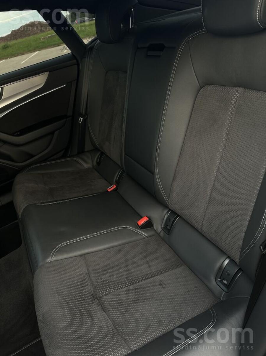 Grey Audi A7 Sportback 2018 in Riga, with an engine capacity of 3.00 L and mileage of 155 thousand km for 32000 €, photo 20 on AUTOMOTO.COM.LV