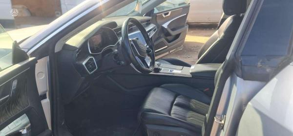 Grey Audi A7 Sportback 2018 in Vilnius, with an engine capacity of 3.00 L and mileage of 203 thousand km for 19950 €, photo 7 on AUTOMOTO.COM.LV