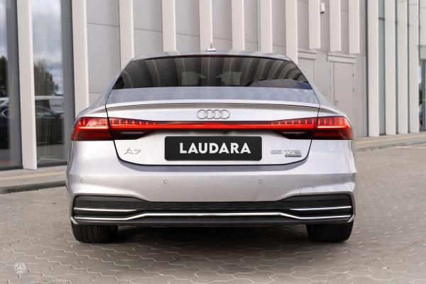 Grey Audi A7 Sportback 2018 in Vilnius, with an engine capacity of 3.00 L and mileage of 204 thousand km for 18950 €, photo 5 on AUTOMOTO.COM.LV