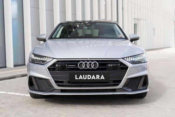 Grey Audi A7 Sportback 2018 in Vilnius, with an engine capacity of 3.00 L and mileage of 204 thousand km for 18950 €, photo 10 on AUTOMOTO.COM.LV