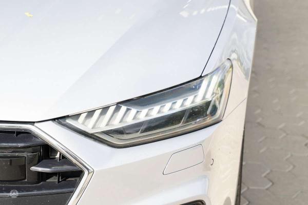 Grey Audi A7 Sportback 2018 in Vilnius, with an engine capacity of 3.00 L and mileage of 204 thousand km for 18950 €, photo 11 on AUTOMOTO.COM.LV